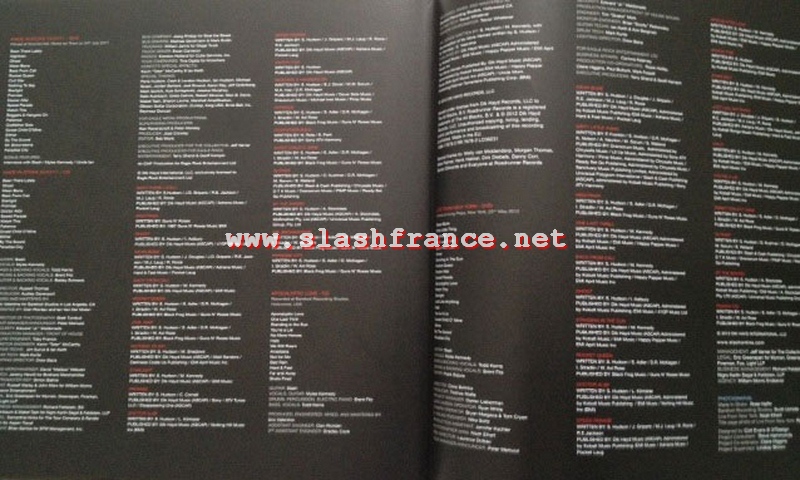 Photos de Slash > Artwork - Slash - 2012 Apocalyptic Love - Limited ...
