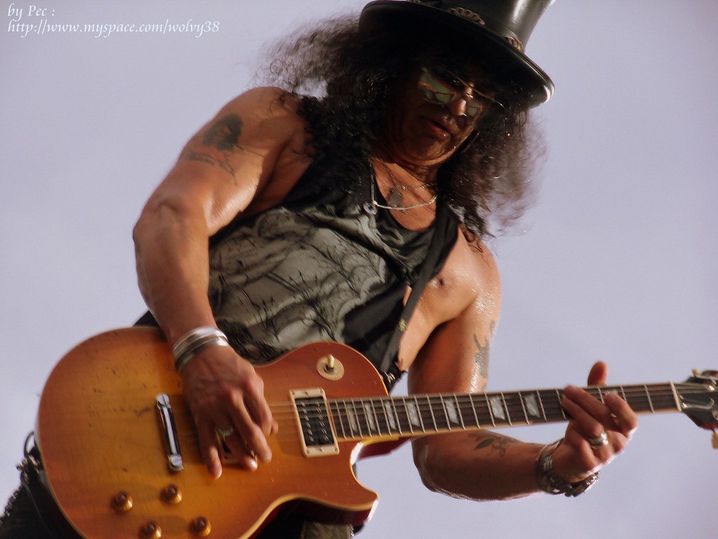 Photos de Slash > Concert - Solo - 2010 - 0615 Nice France - Pec